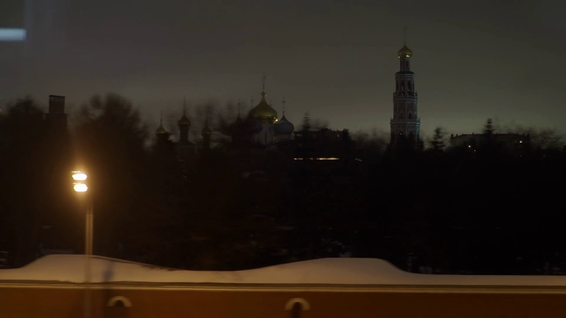 View Of City From Moving Subway Train Stock Footage SBV-347038442 ...