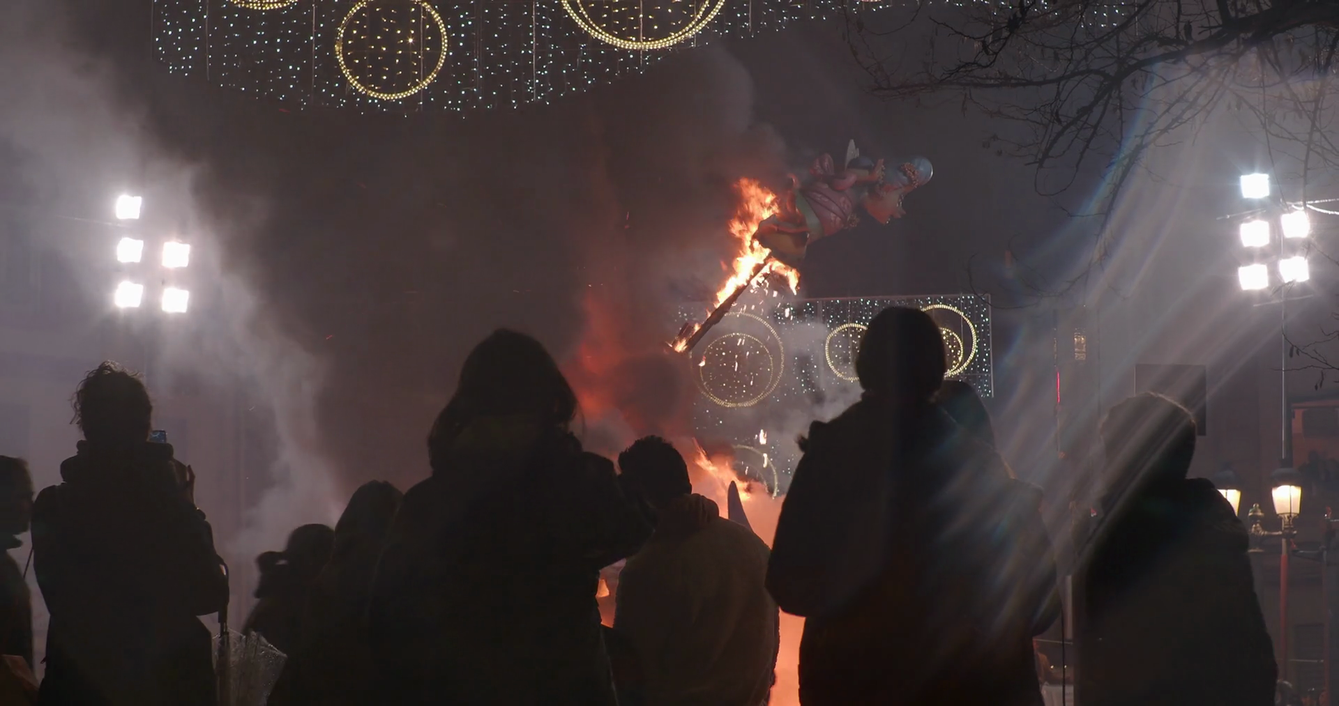 Valencia Spain - March 19 2022: People Stock Footage SBV-347086758 ...