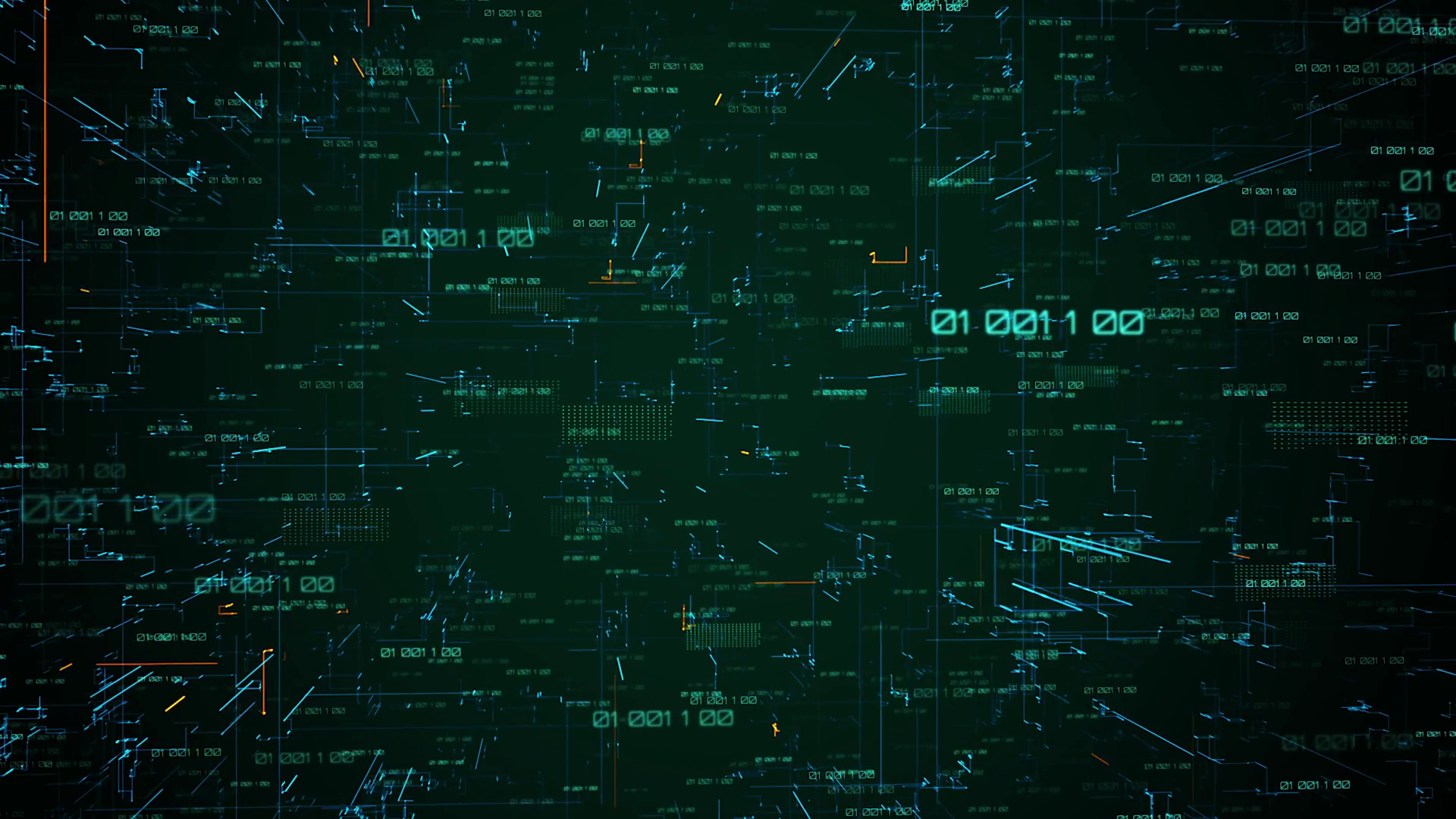 Sophisticated Cg Animation With Binary Code Stock Motion Graphics SBV ...