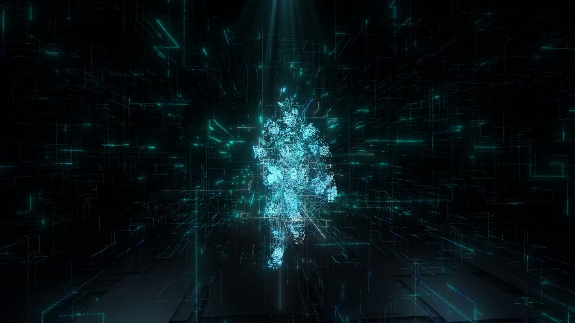 Futuristic Cyber Dancer Animation Stock Motion Graphics SBV-348782296 ...