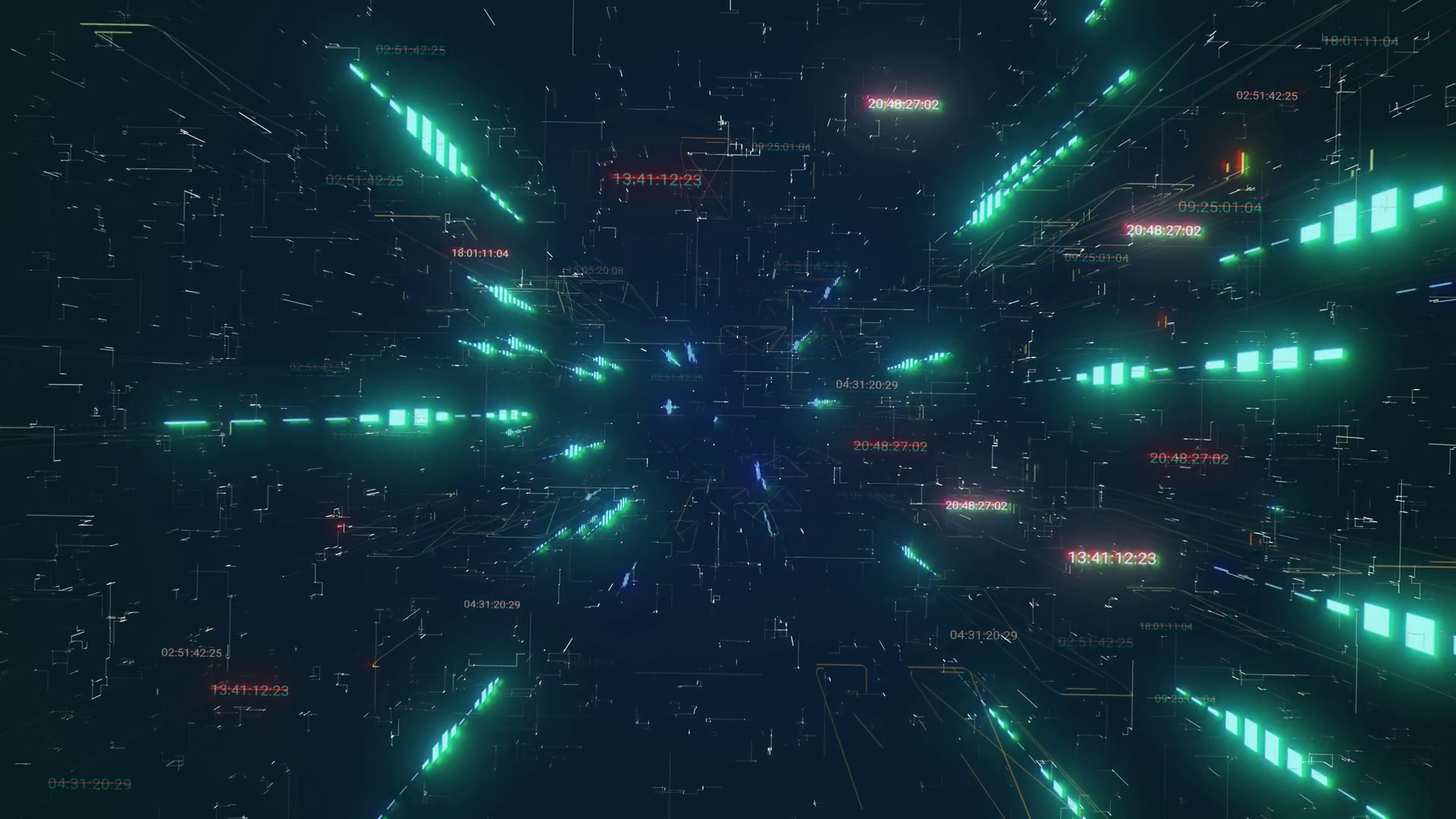 Futuristic Technology Stream Animation Stock Motion Graphics SBV ...