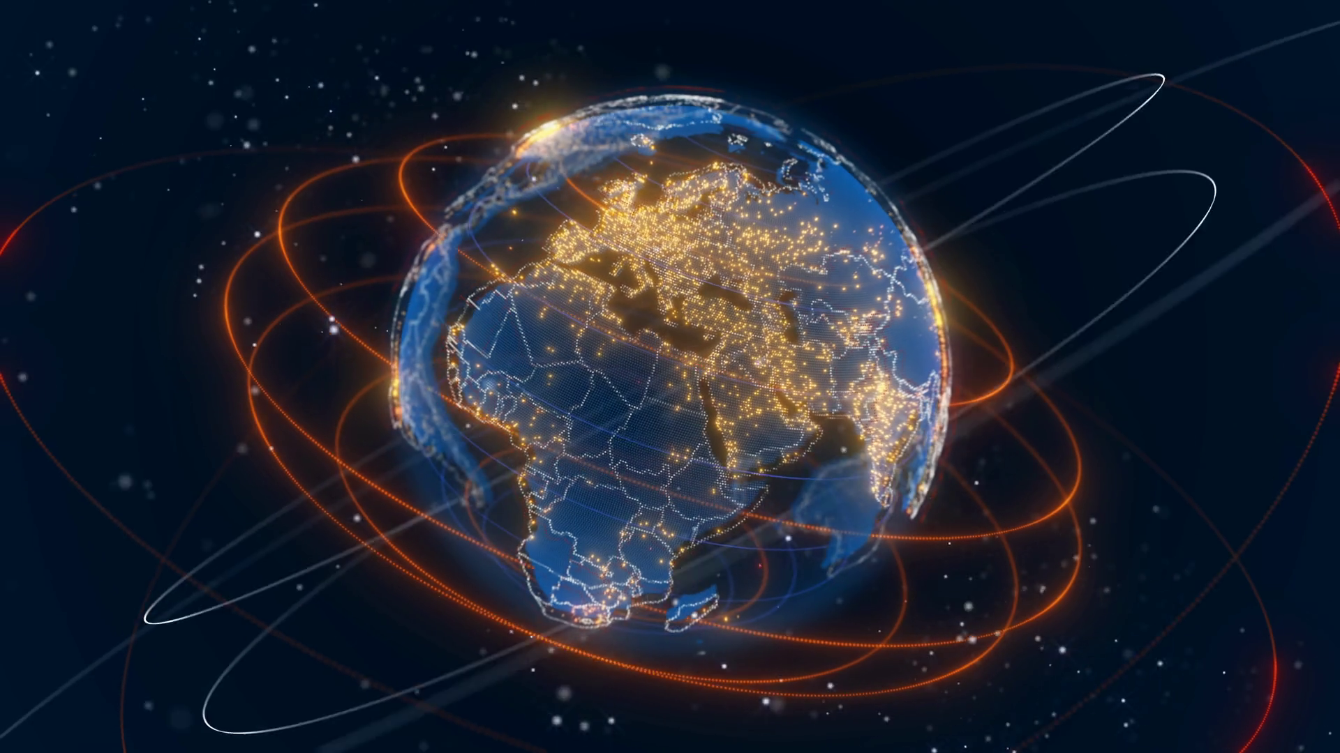 Futuristic Cg Animation Of Earth Stock Motion Graphics SBV-348782638 ...