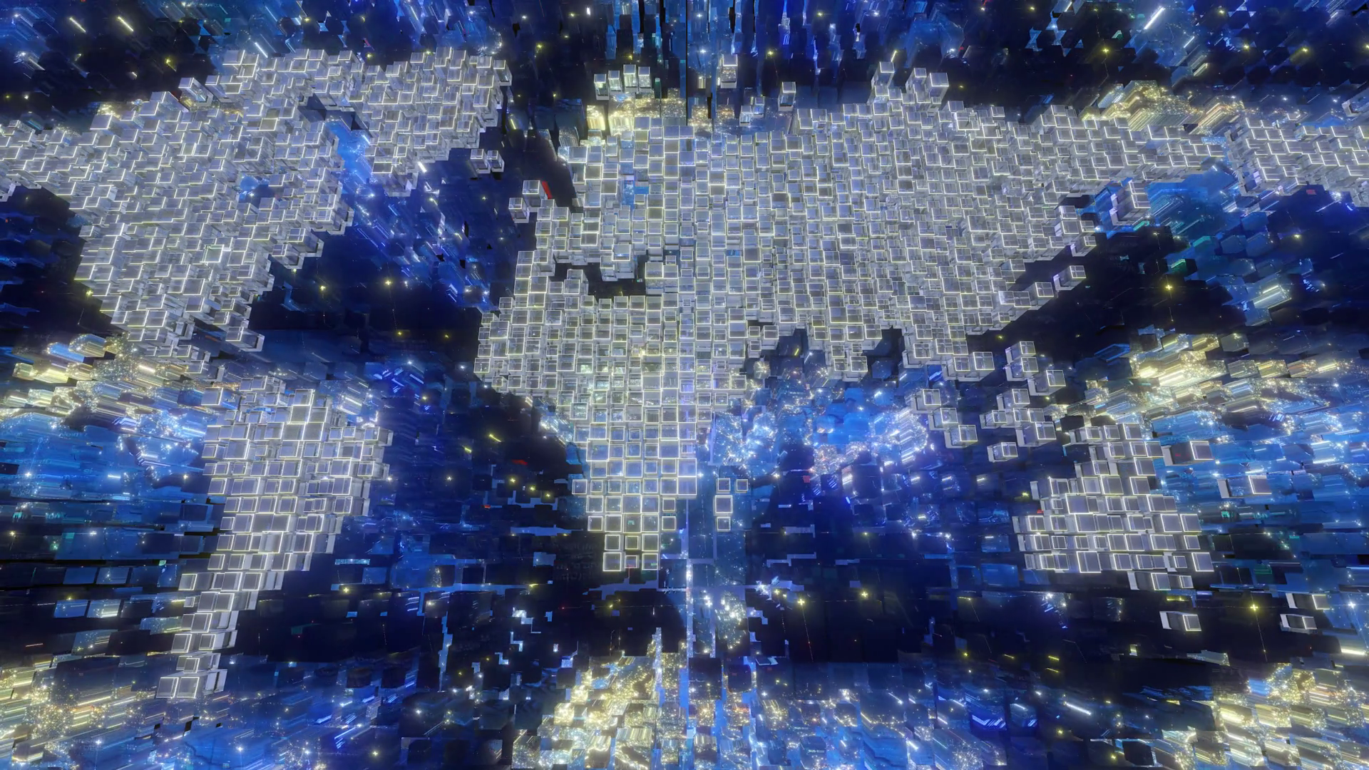 Looped 3d World Map Animation Stock Motion Graphics SBV-348782897 ...