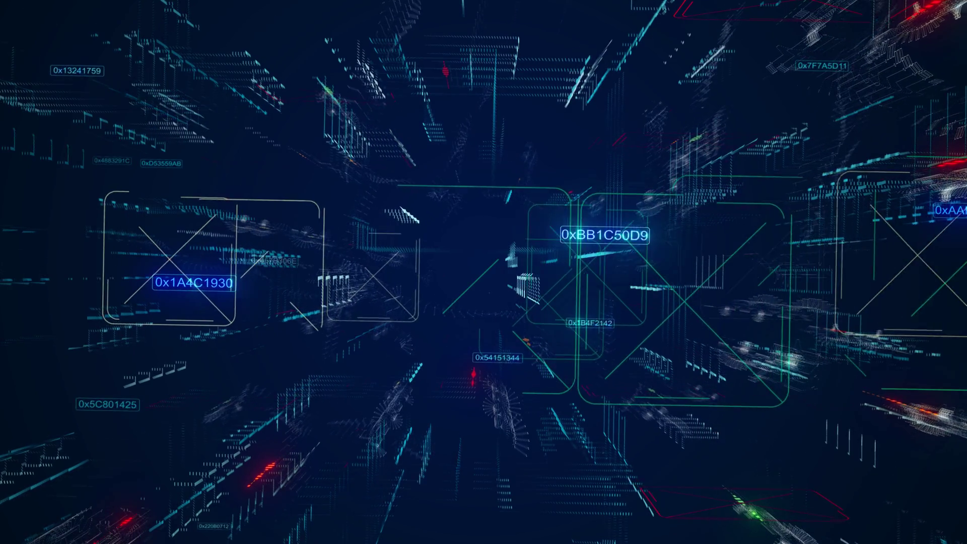 Futuristic Space Grid Animation Stock Motion Graphics SBV-348783159 ...