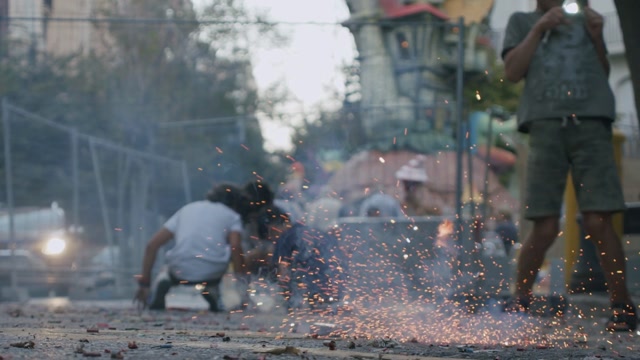 Firecrackers Fire Stock Footage: Royalty-Free Video Clips - Storyblocks