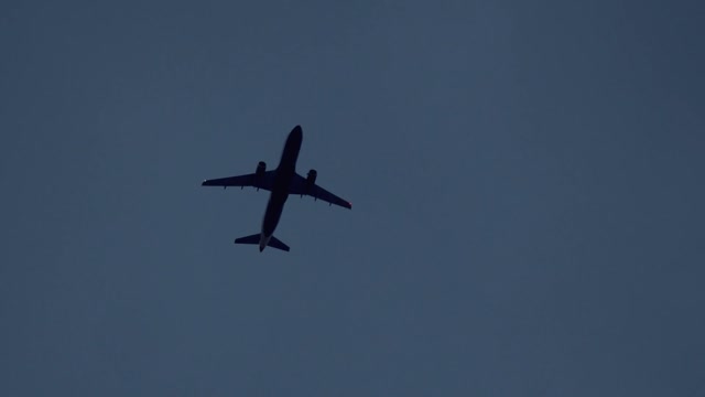 Plane Night Sky Stock Footage: Royalty-Free Video Clips - Storyblocks