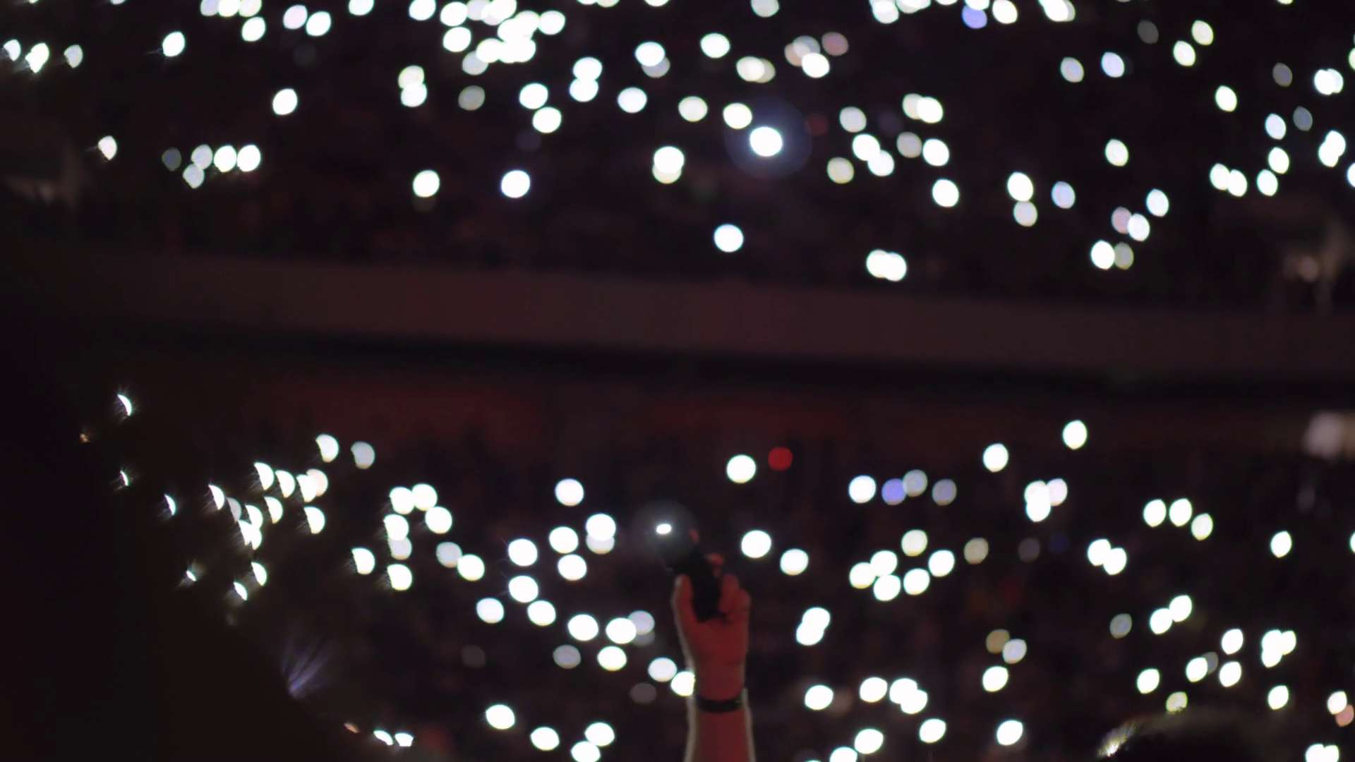 A Blurred View Of Bright Smartphone Stock Footage SBV-338003671 ...