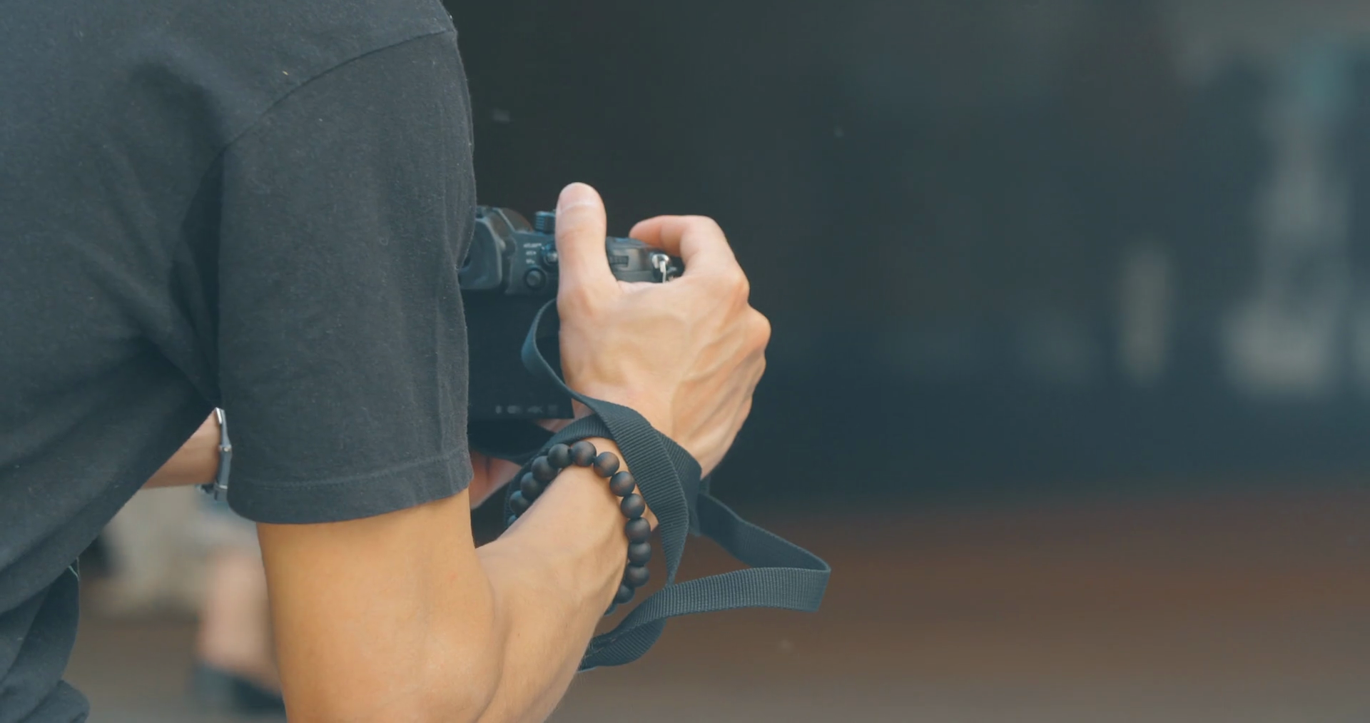 Close Of Shot From Behind Of Photographer Stock Footage SBV-337754321 ...