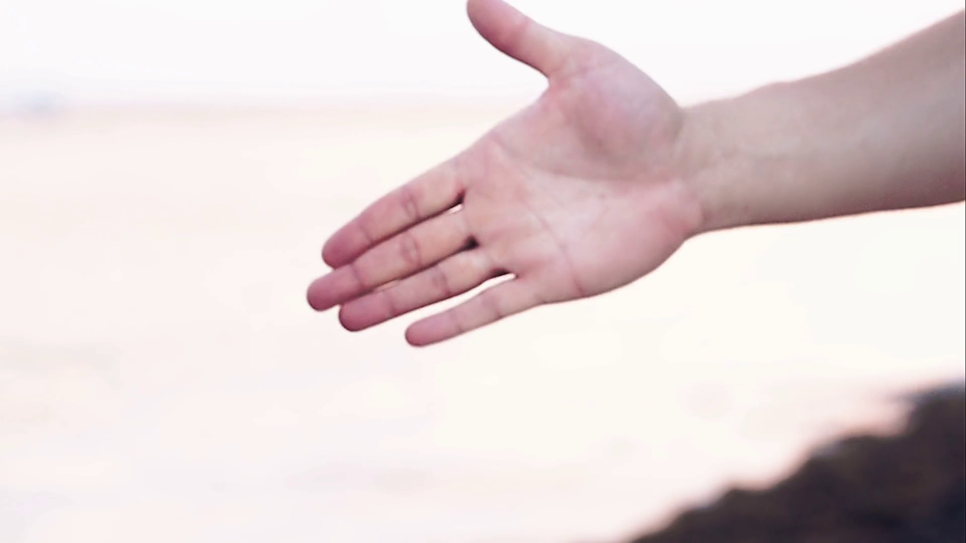 Close-up Shot Of African European Hand Shake Stock Footage SBV ...