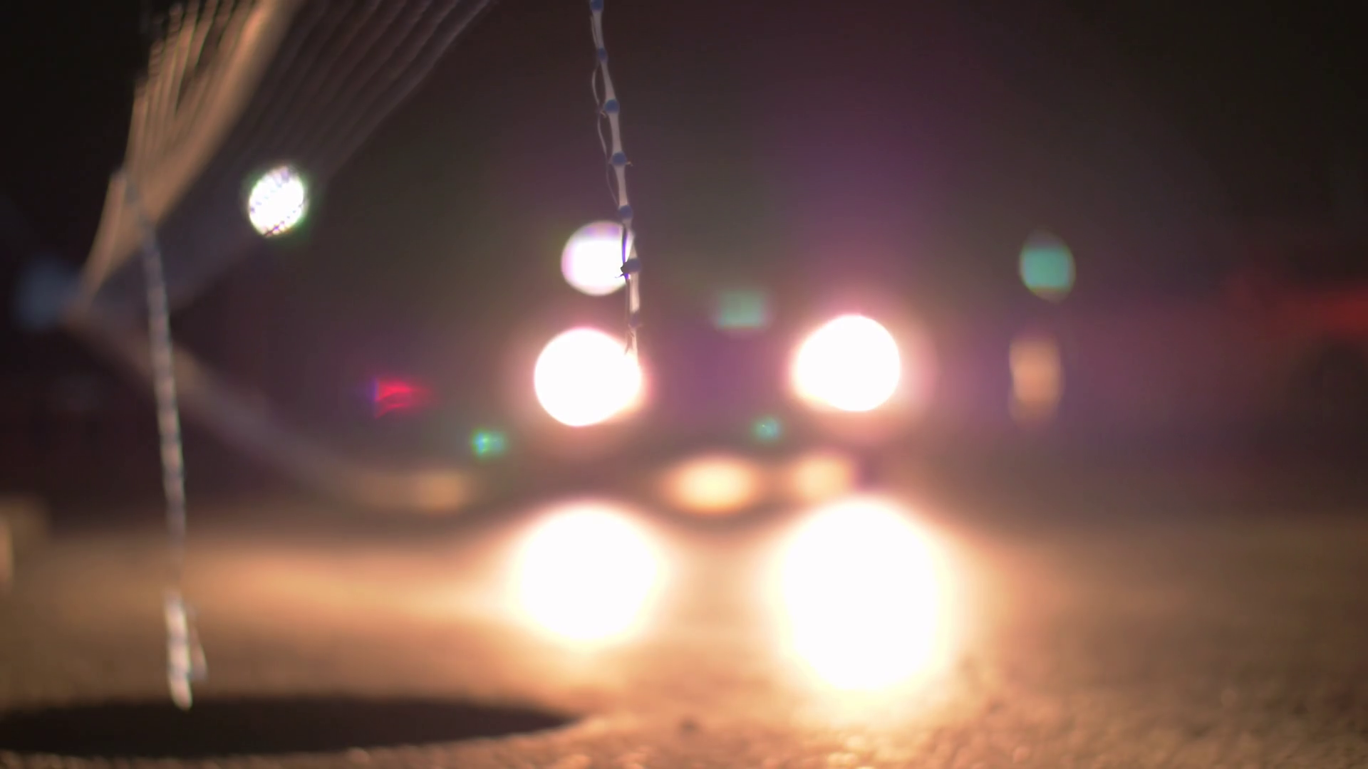 Slow Motion Shot Of Blurred Car Driving At Stock Footage SBV-337990059 ...