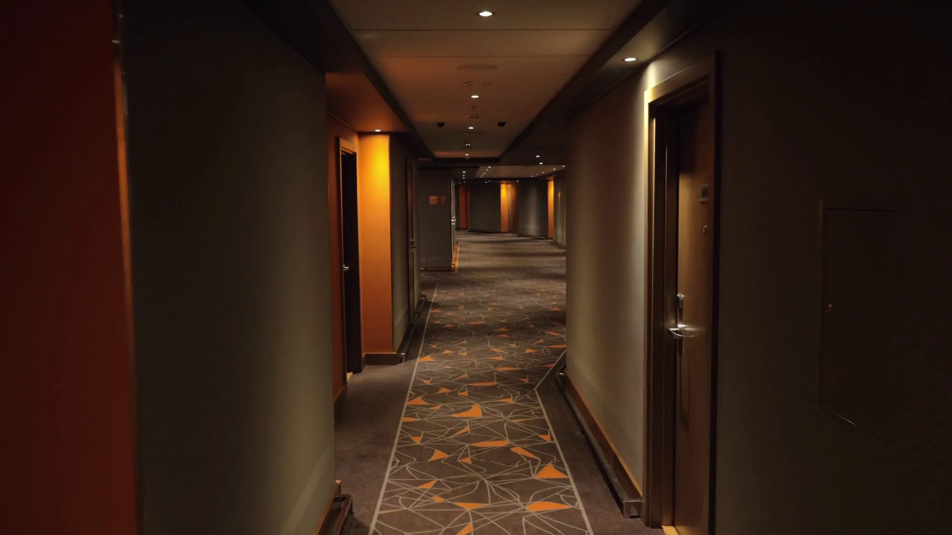 Speed-up Video Of Walking Through Empty Stock Footage SBV-322993671 ...