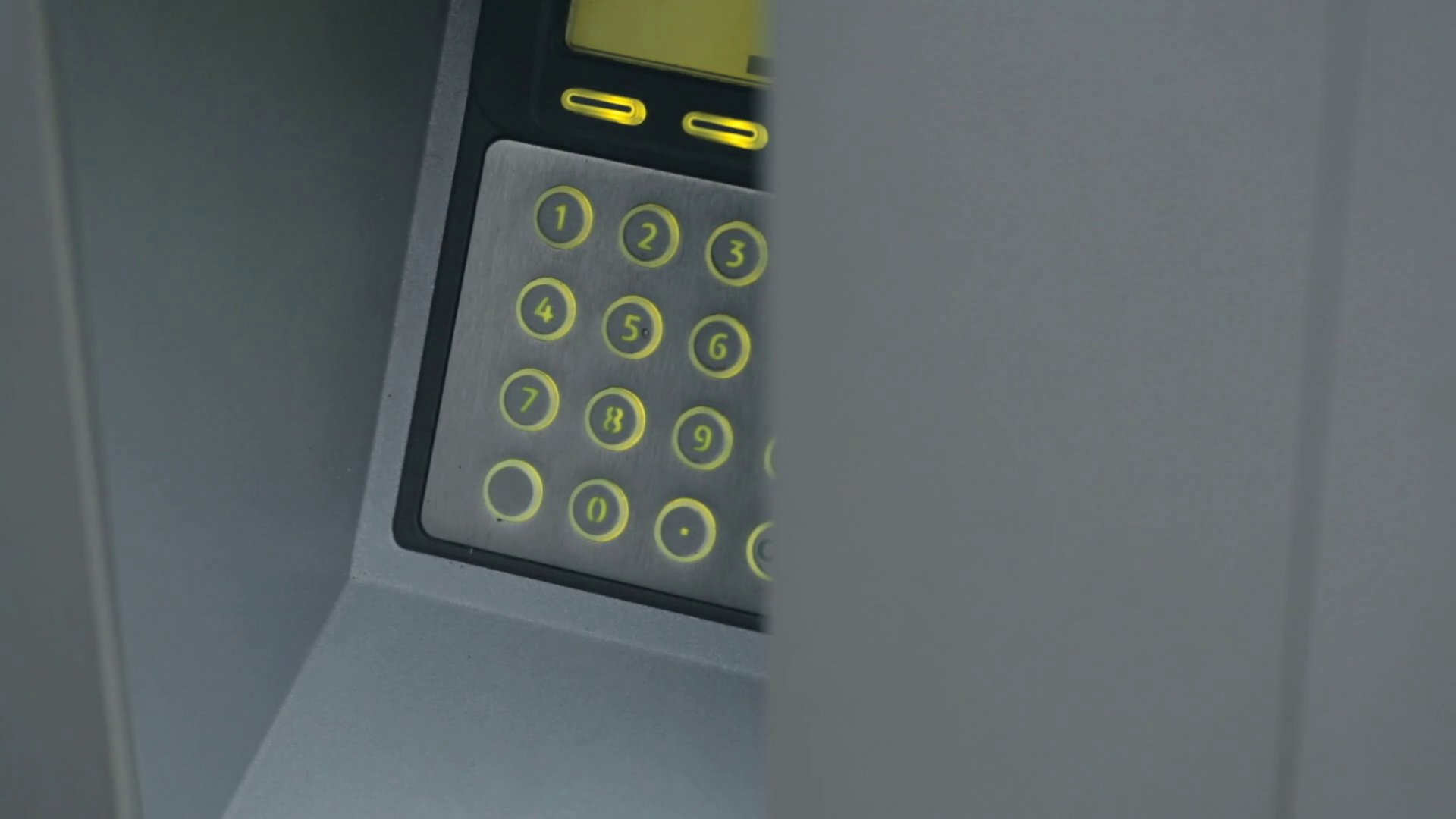 Female Hand Enters Pin Code On Numeric Pad Stock Footage SBV-304346204 ...