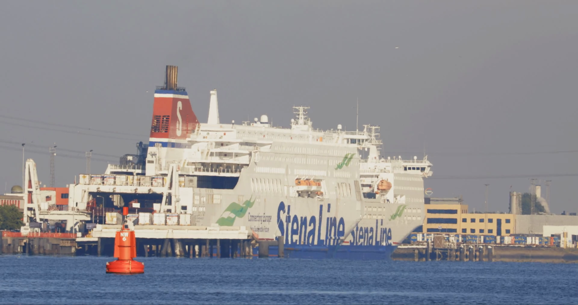 Rotterdam Netherlands - June 24 2023: Stena Stock Footage SBV-348850099 ...