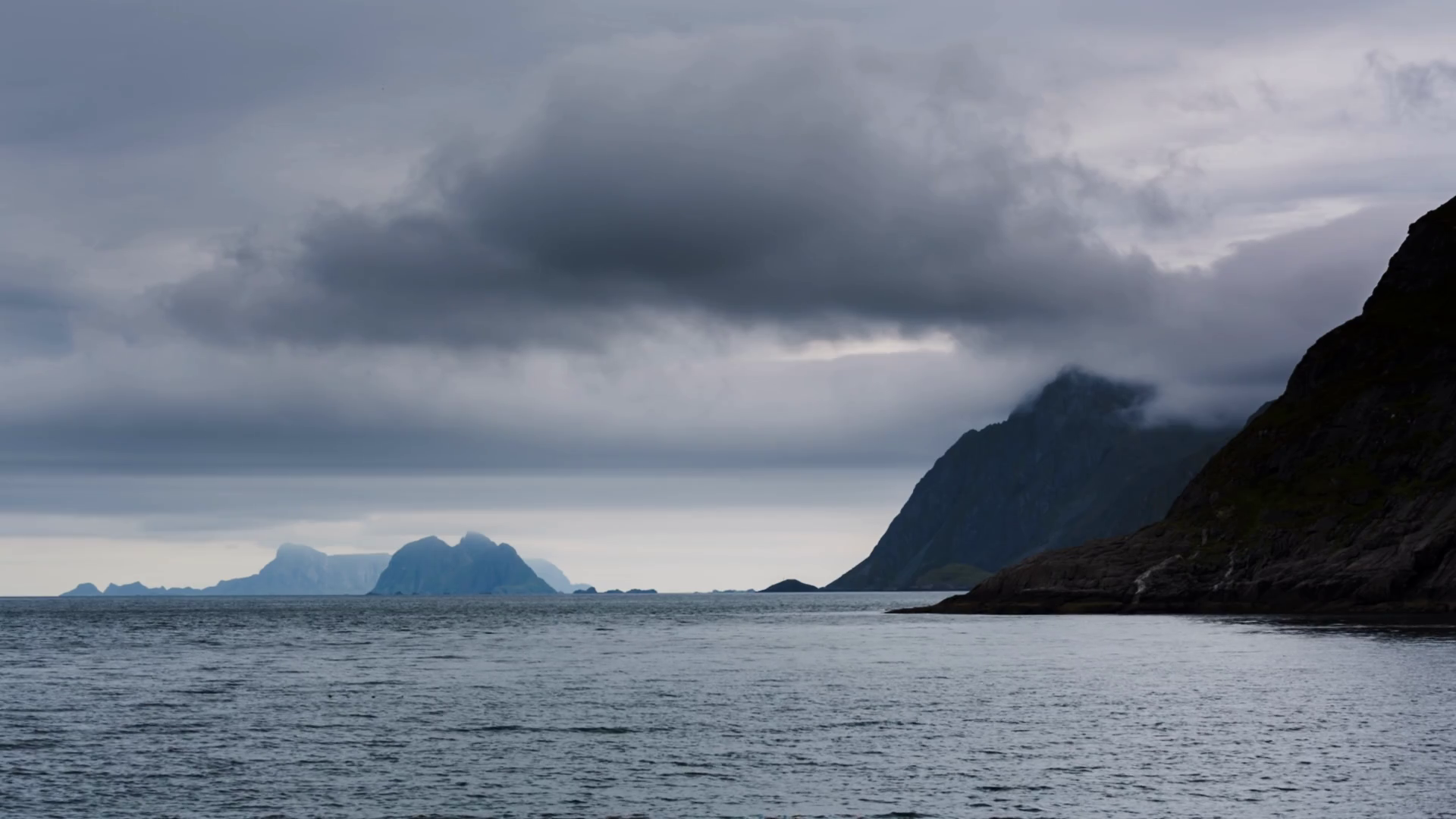 The Islands Of Vaeroy Mosken Lofoten Stock Footage SBV-328741670 ...