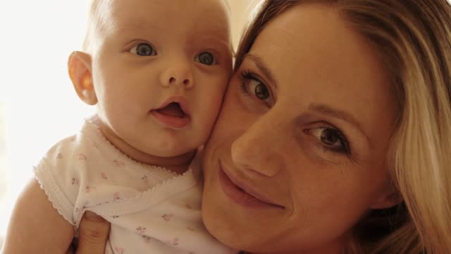 Mother And Daughter Faces Stock Footage: Royalty-Free Video Clips ...