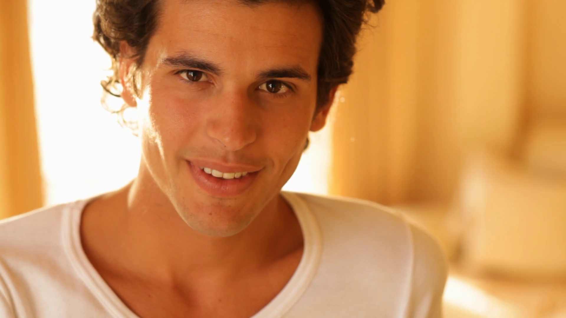 Man Smiling Close Up Stock Footage SBV-300581970 - Storyblocks