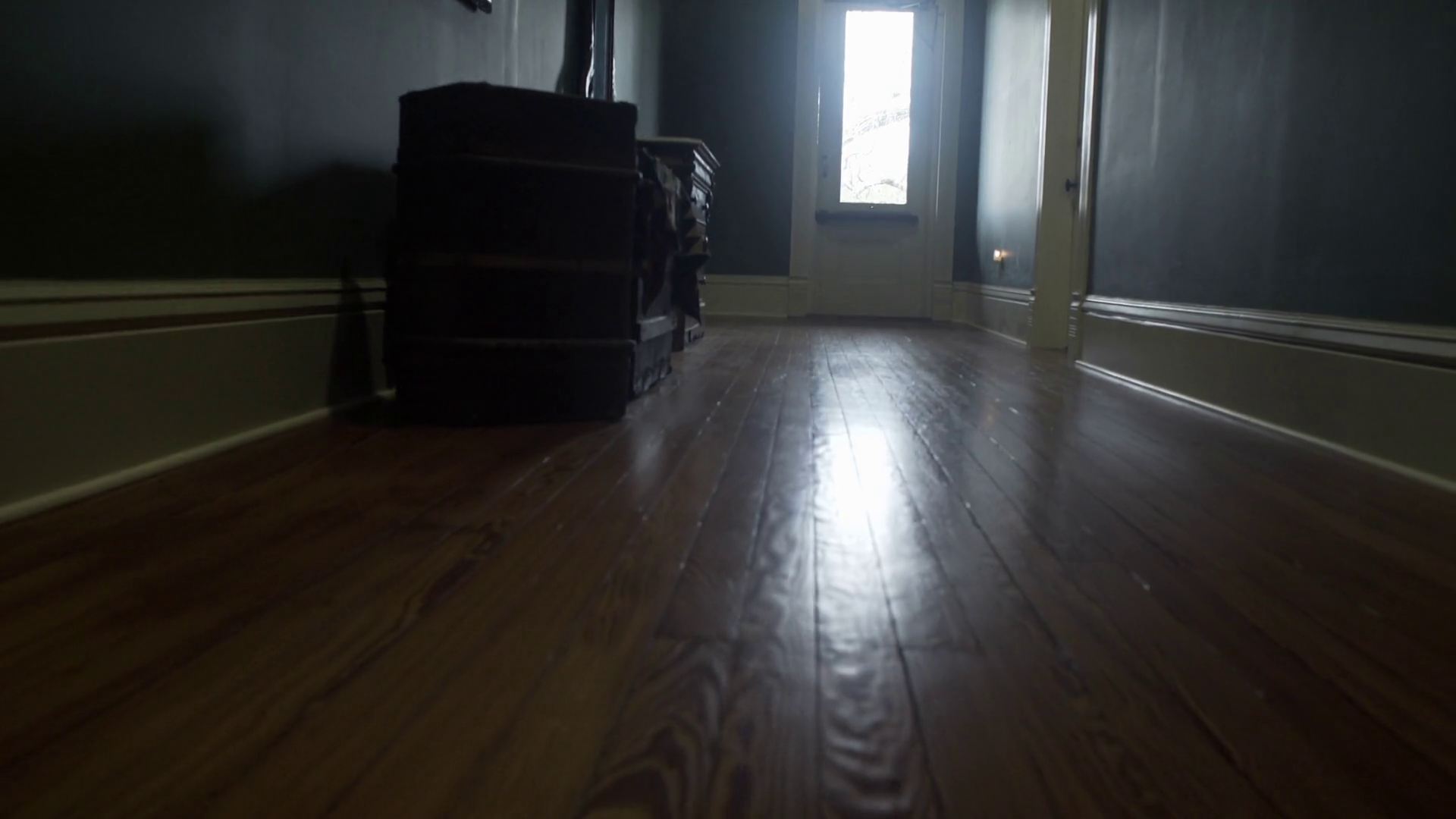 Establishing Walking Shot Through Old Stock Footage SBV-311895132 ...