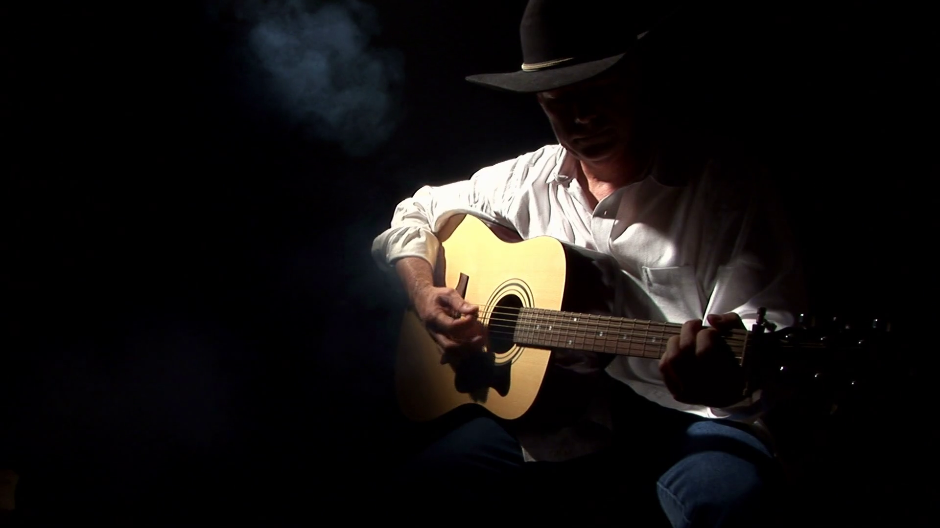 Guitar Playing Cowboy Stock Footage SBV-301110315 - Storyblocks