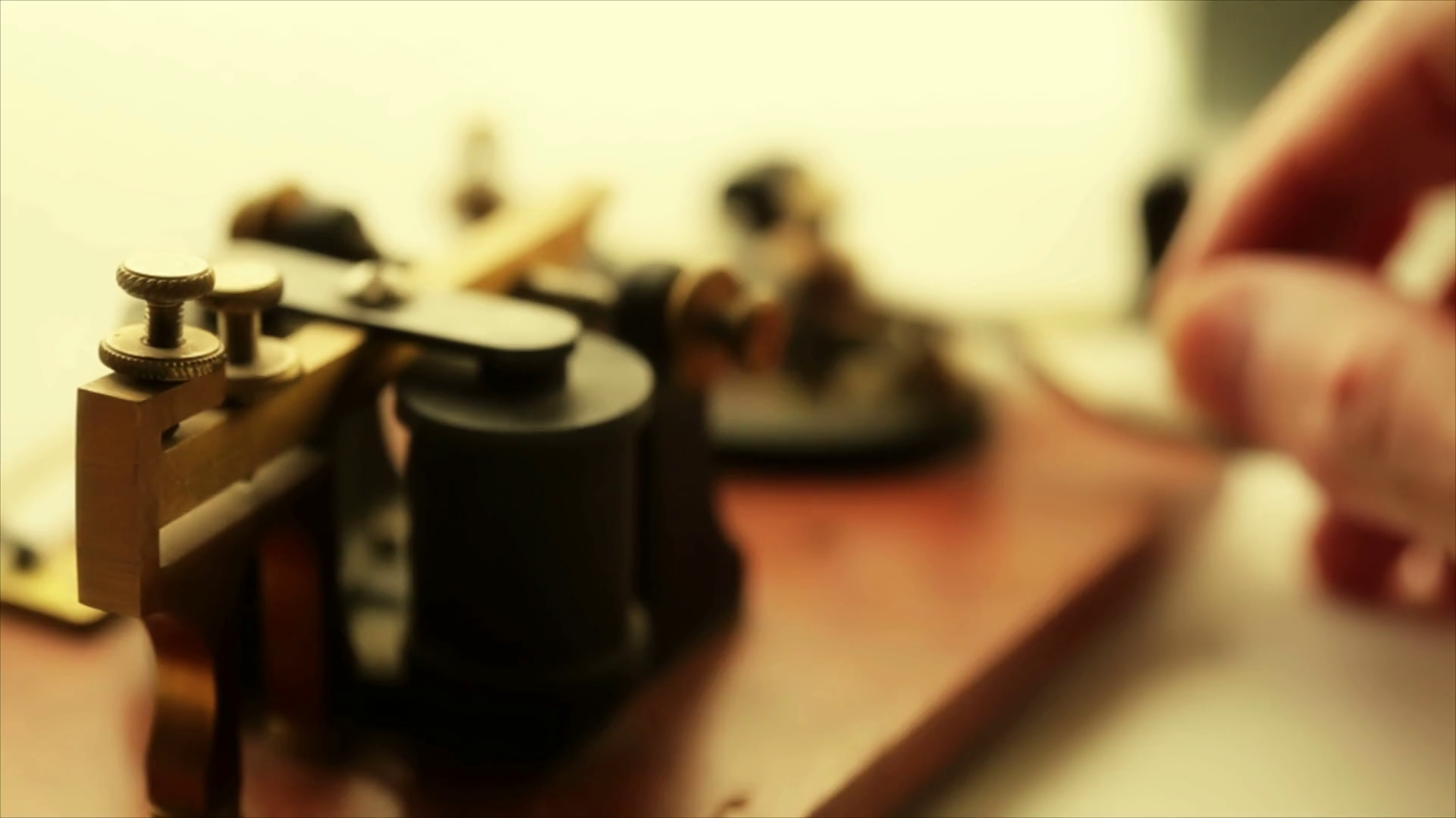Operating An Old Telegraph Machine Stock Video Footage Storyblocks