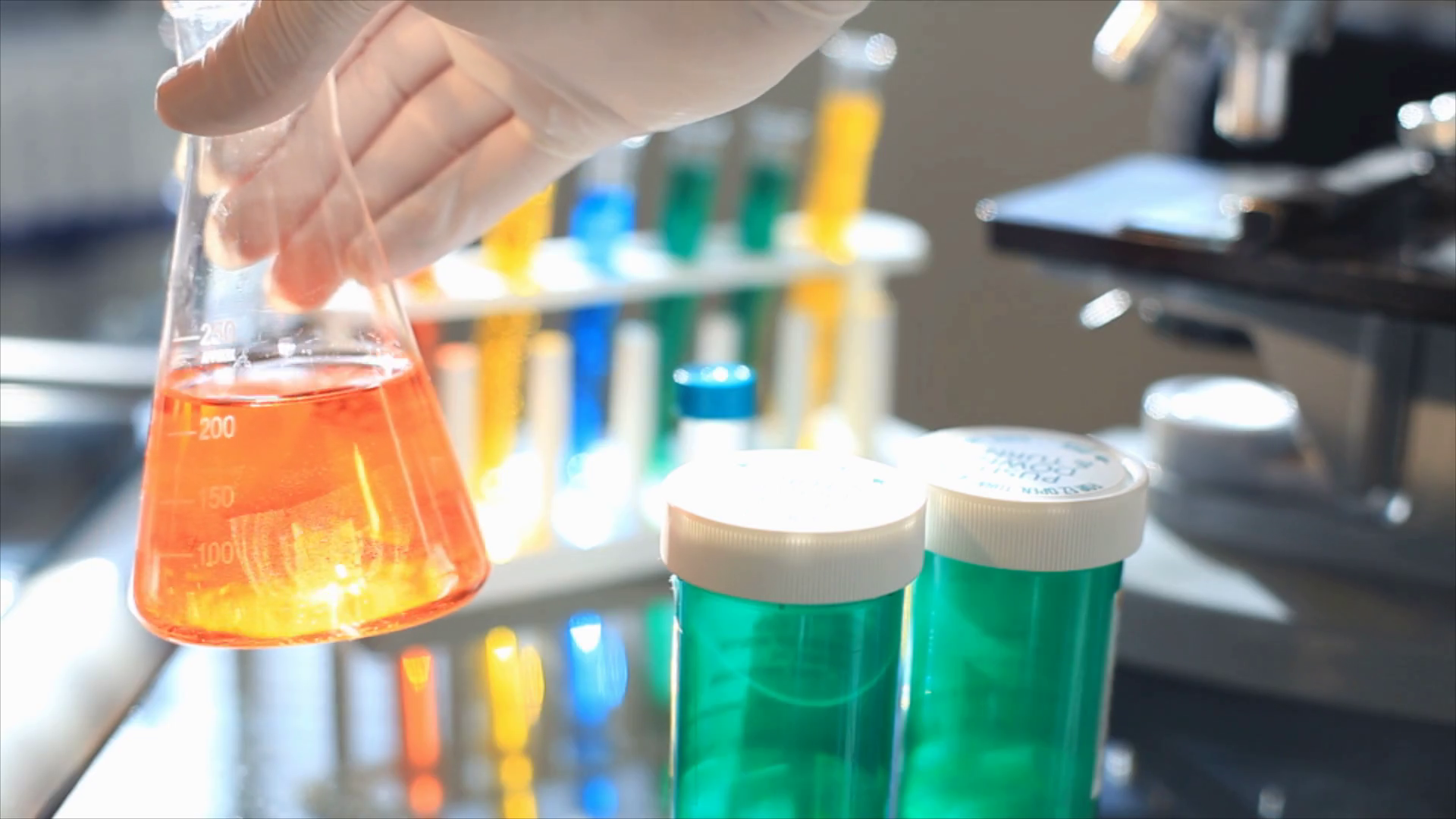 Static Shot Mixing Chemicals Stock Footage SBV-300970134 - Storyblocks