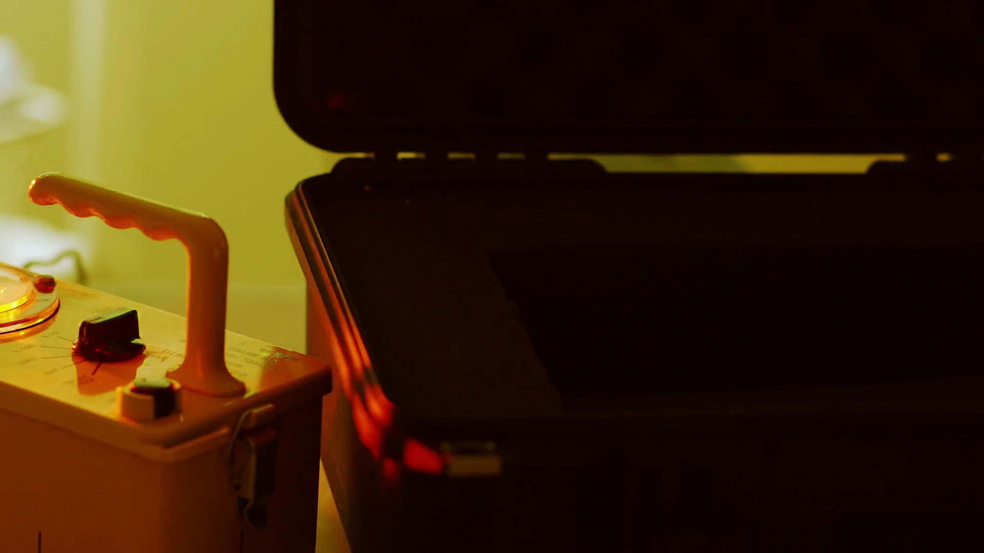 Tech Places Biohazard Sample In Case Stock Footage SBV-300227736 ...