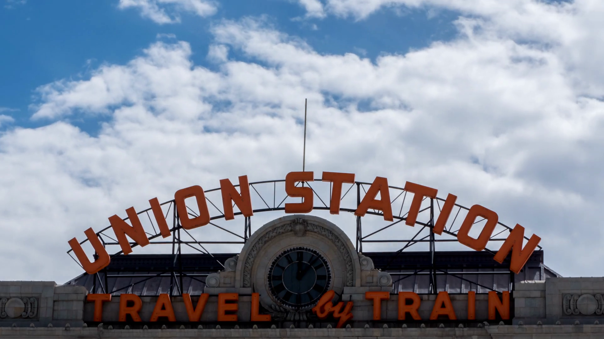 Timelapse Denver Train Depot 4k Stock Footage SBV-300231218 - Storyblocks