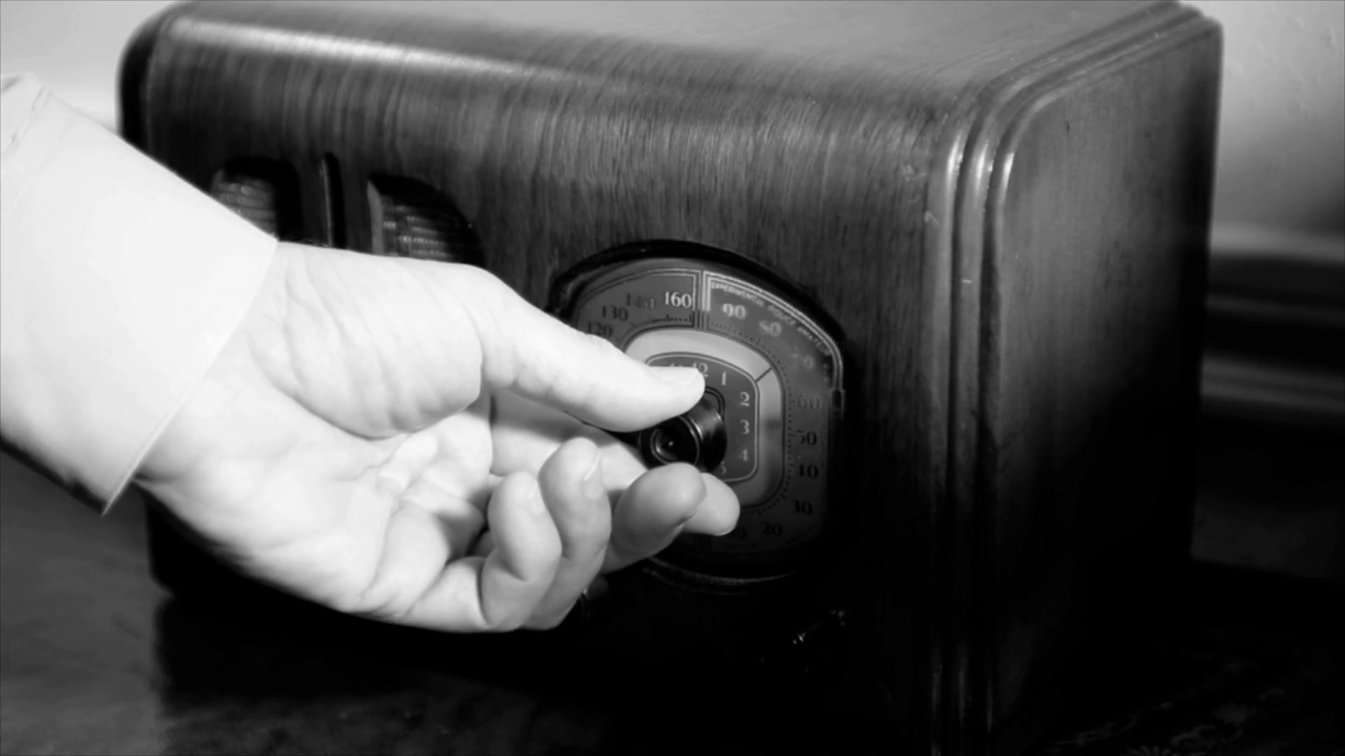 Tuning Old Radio Stock Footage SBV-300744830 - Storyblocks