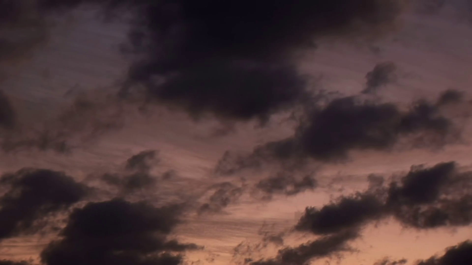 Fast Moving Dark Clouds In Sunrise Sunset Sky Stock Footage SBV ...