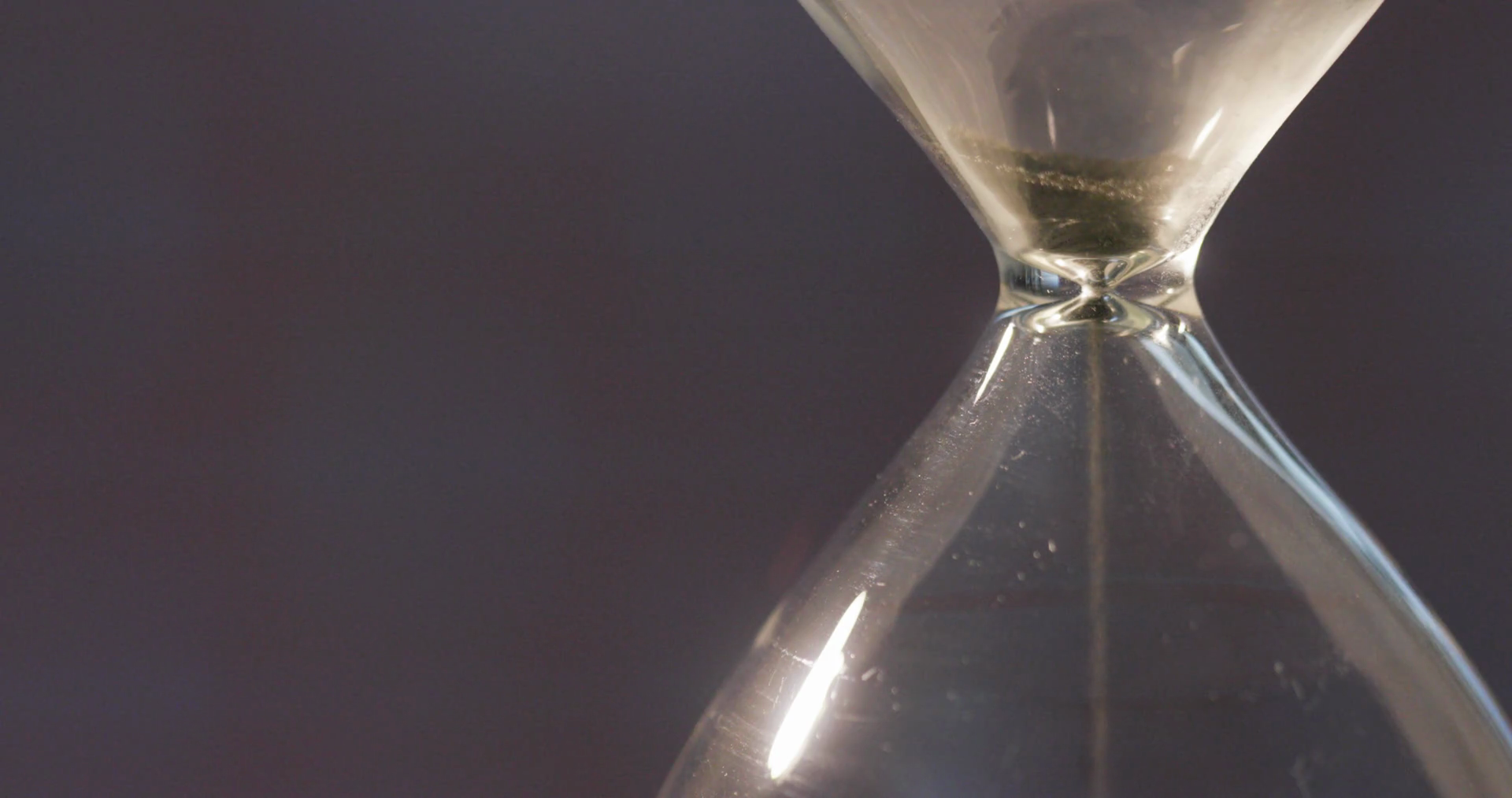 Last Bit Of Sand Falling From Hourglass Stock Footage SBV-337595322 ...