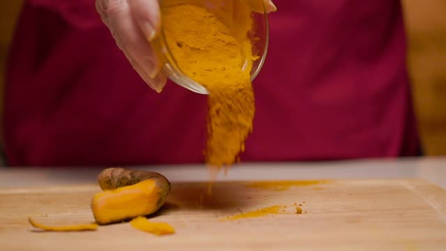 Turmeric Powder Stock Footage: Royalty-Free Video Clips - Storyblocks