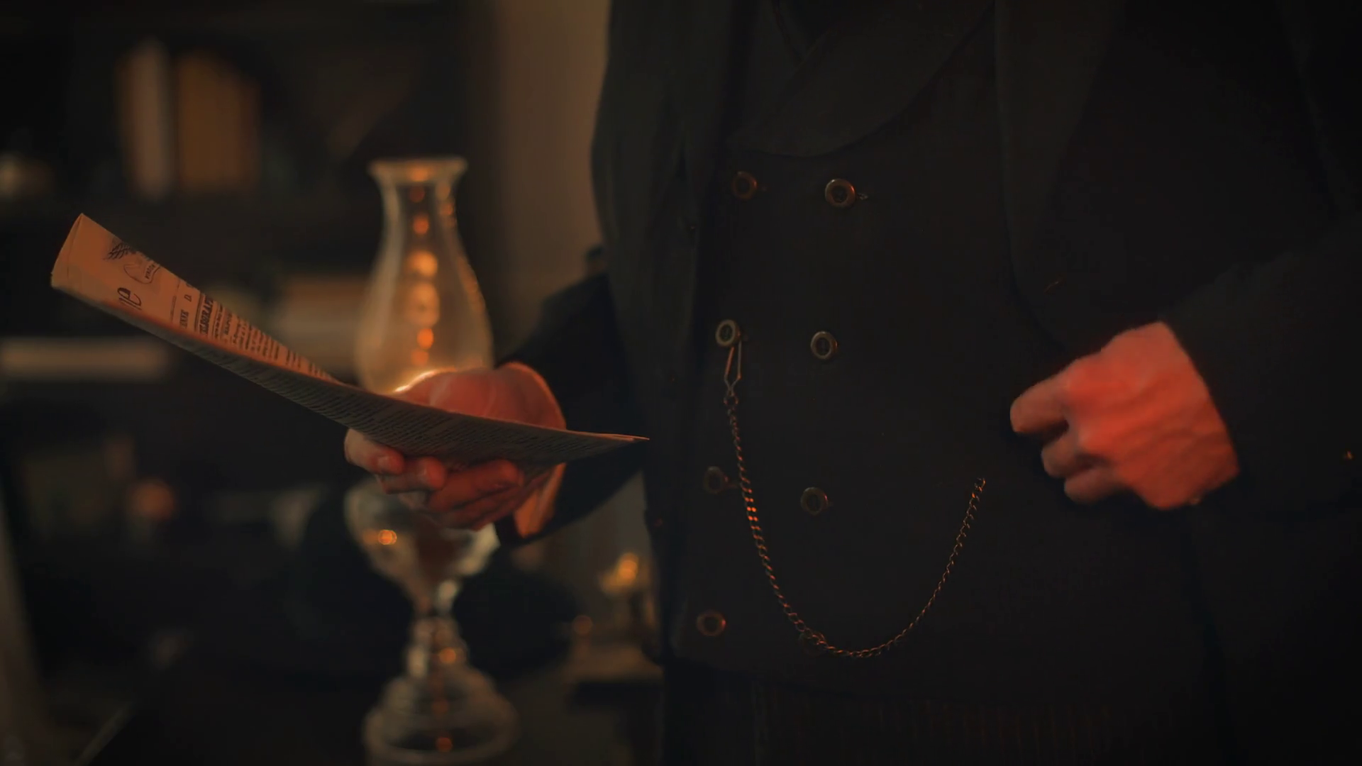 Victorian Era Businessman Looks At Watch Stock Footage SBV-338979795 ...