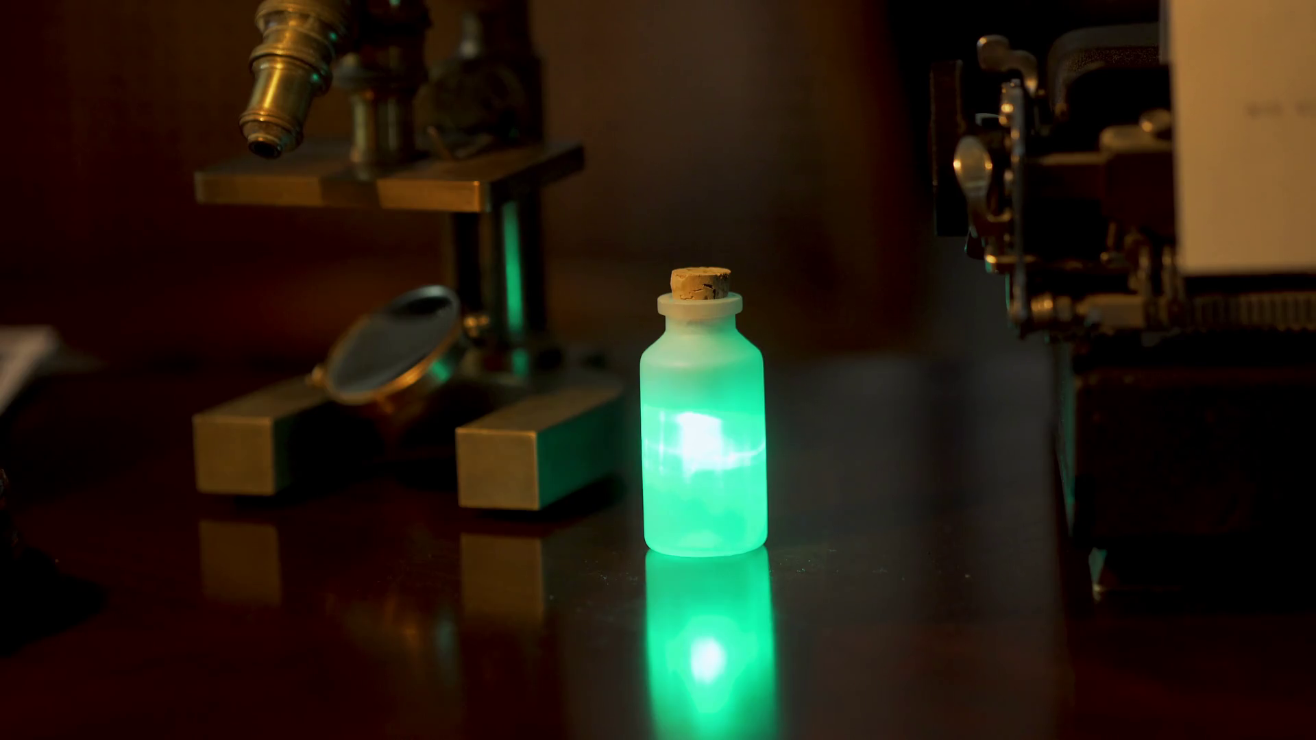 Vintage Scientist Picks Up Bottle Of Radium Stock Footage SBV-338714054 ...