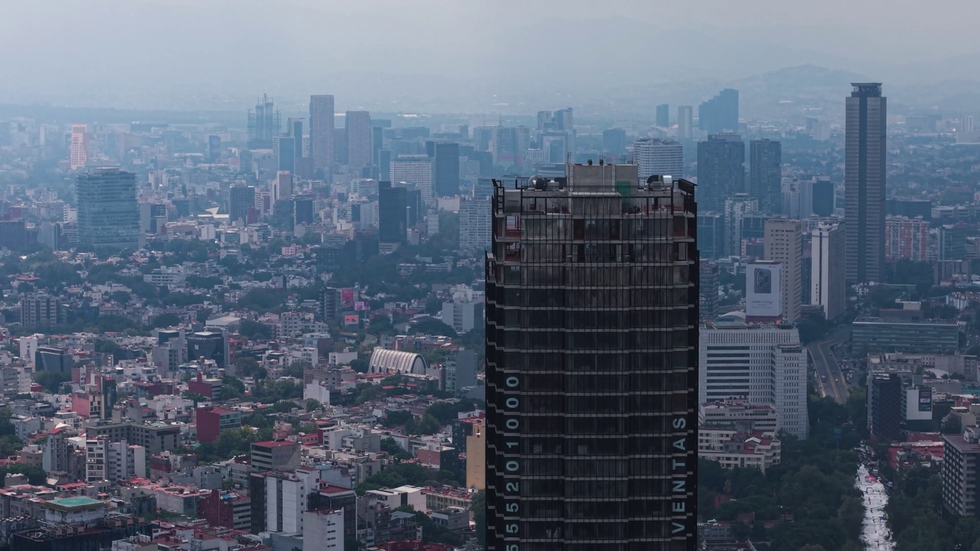Elevated Perspective On Building Under Stock Footage SBV-352726084 ...