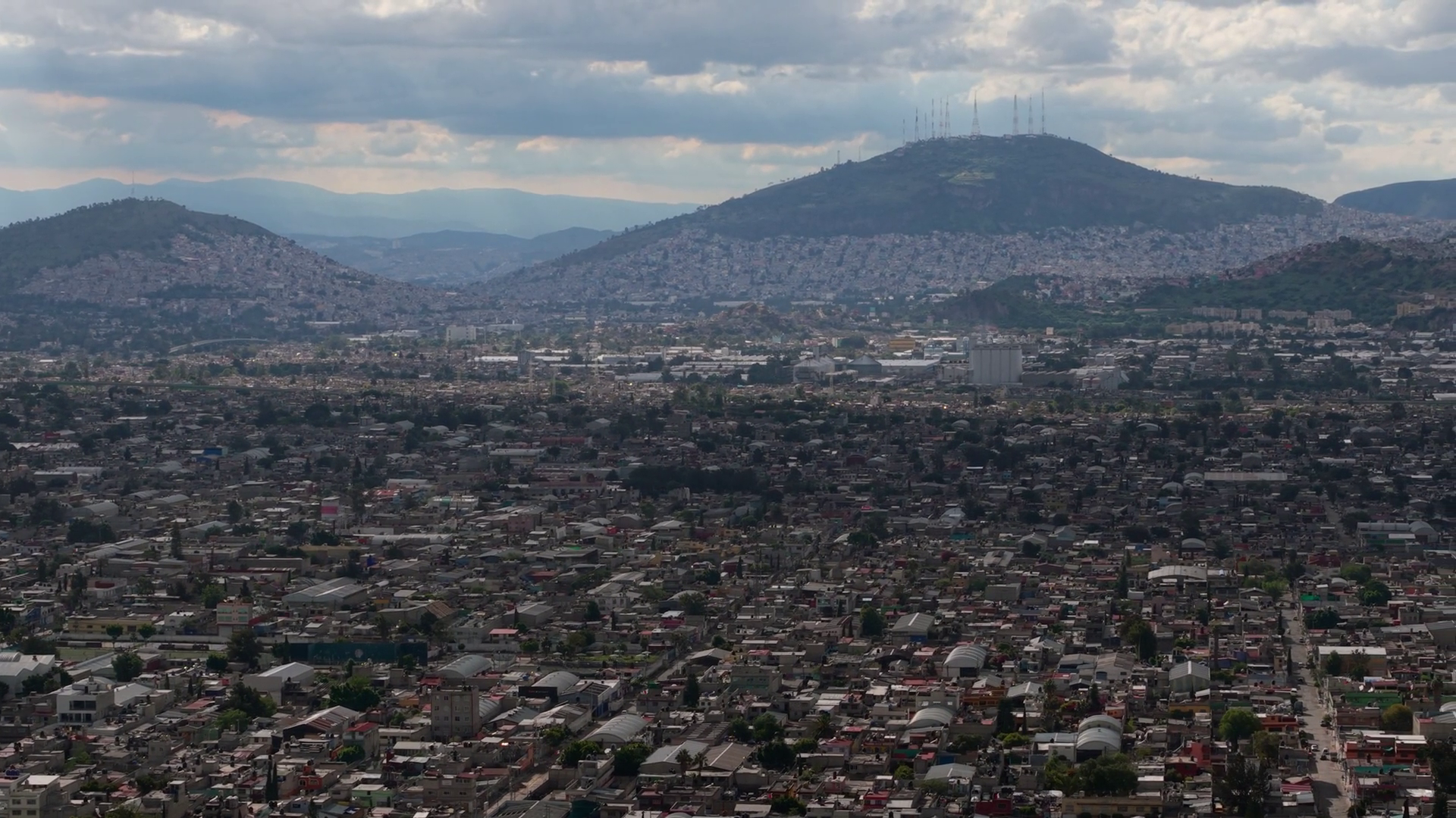 Ecatepec Landscape With Compressed Stock Footage SBV-352864630 ...