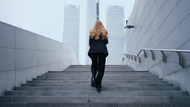 Woman Who Follows Someone Stock Footage: Royalty-Free Video Clips ...