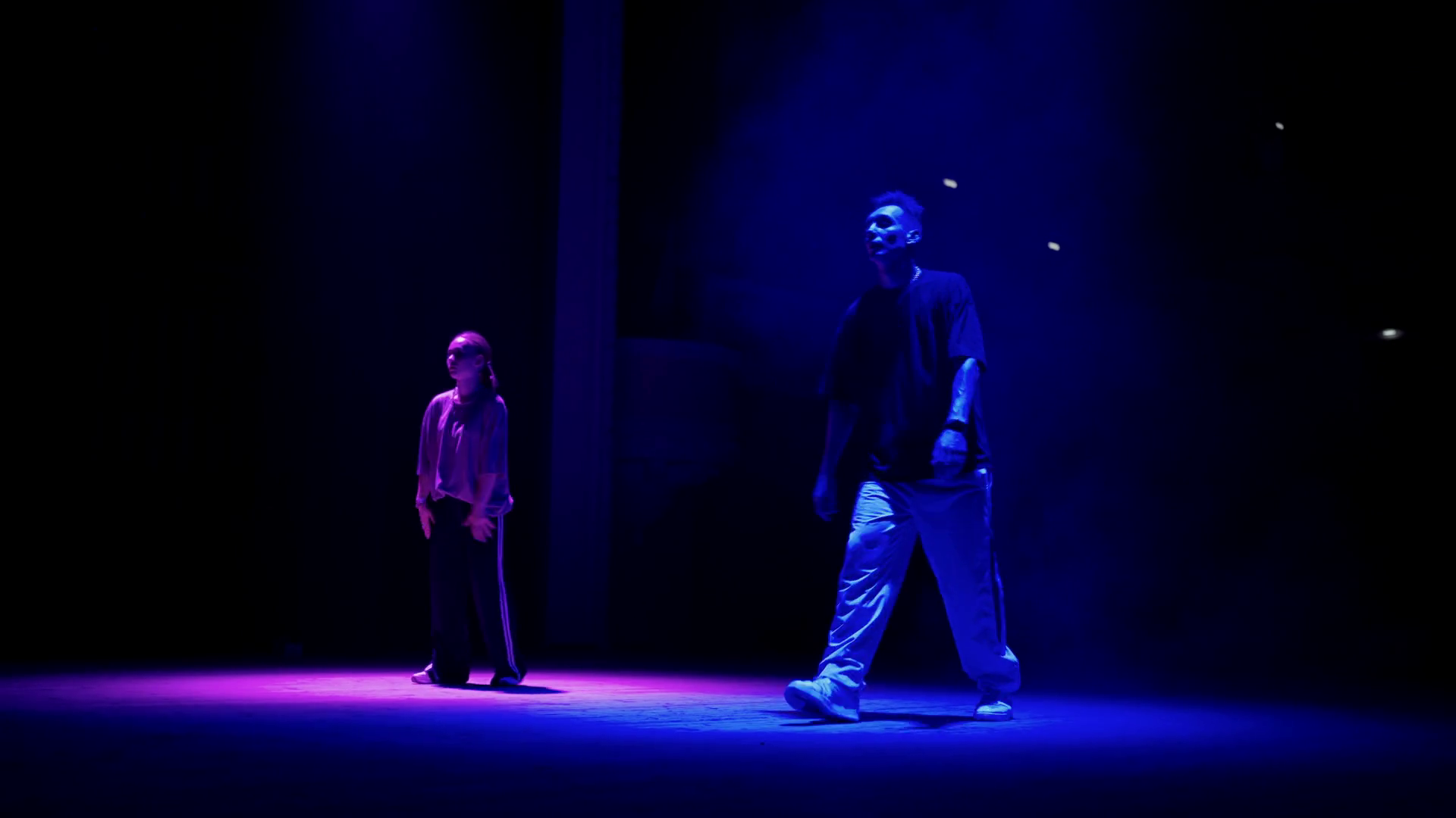 Hip-hop Jazz-funk Dancers Are Dancing On Stock Footage SBV-347147201 ...