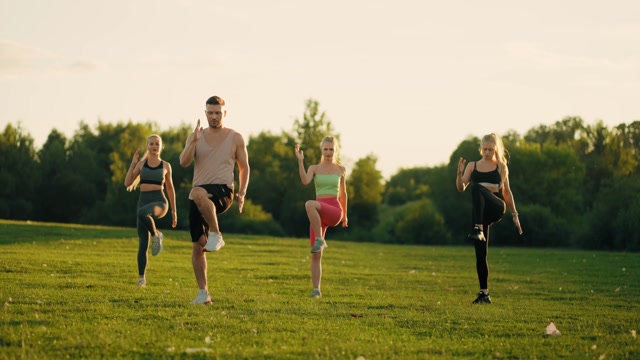 People Exercise Stock Footage: Royalty-Free Video Clips - Storyblocks