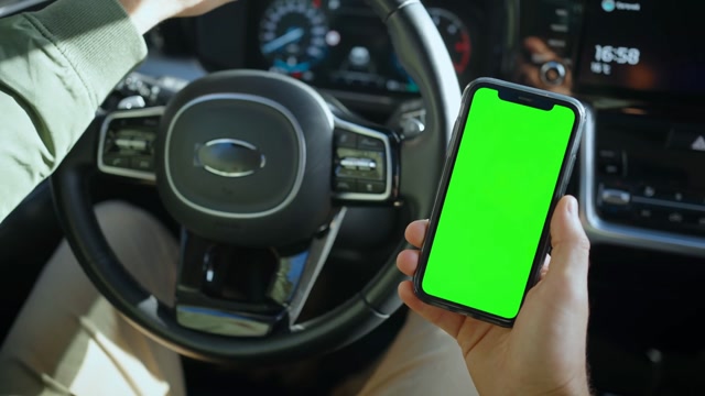 Car Interior Green Screen Stock Footage: Royalty-Free Video Clips ...