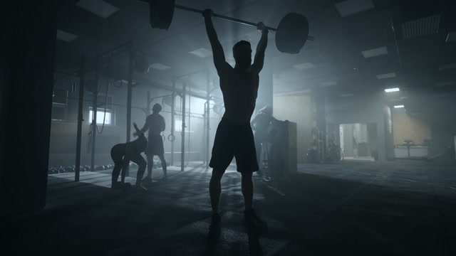 Dark Workout Stock Footage: Royalty-Free Video Clips - Storyblocks
