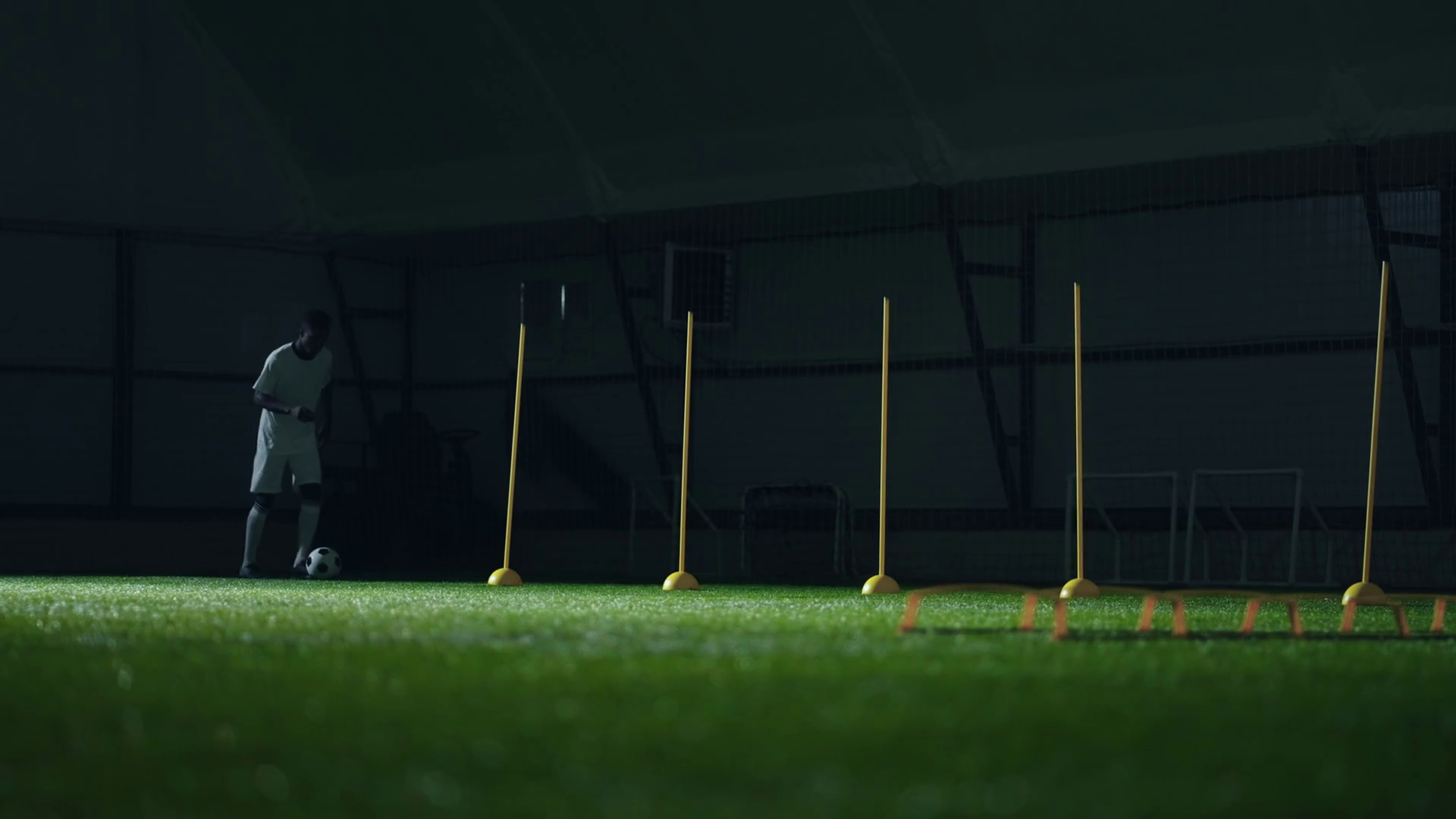 Exercise Professional Football Player Young Stock Footage SBV-347362904 ...