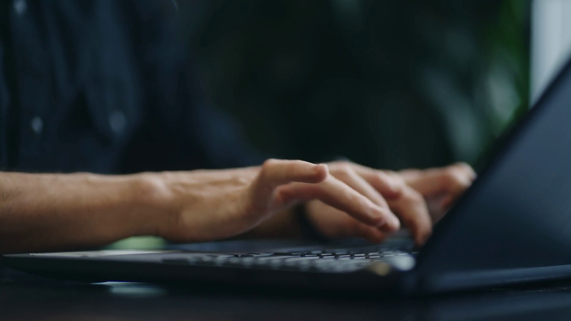 It Professional Typing Sending Messages Stock Footage SBV-347714893 ...