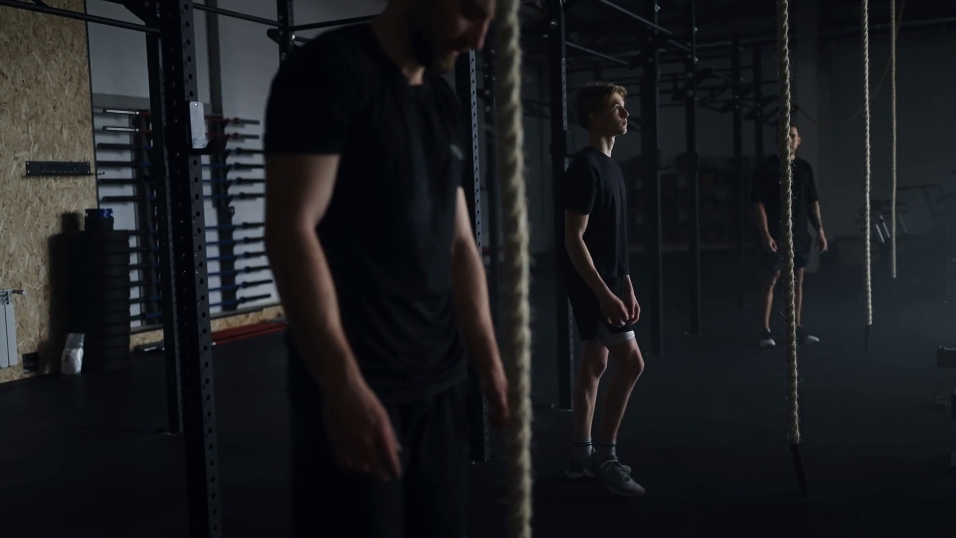 National Sport Team Training In Gym Group Of Stock Footage SBV ...