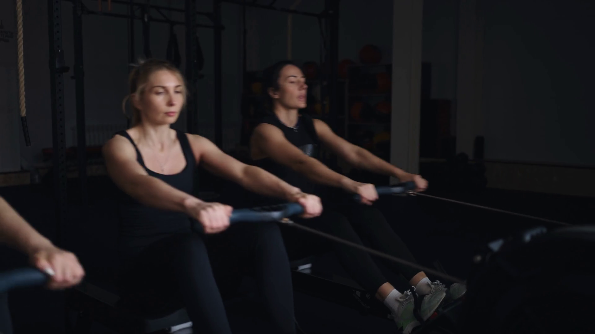 Female National Team Of Rowing Training In Stock Footage SBV-347791610 ...