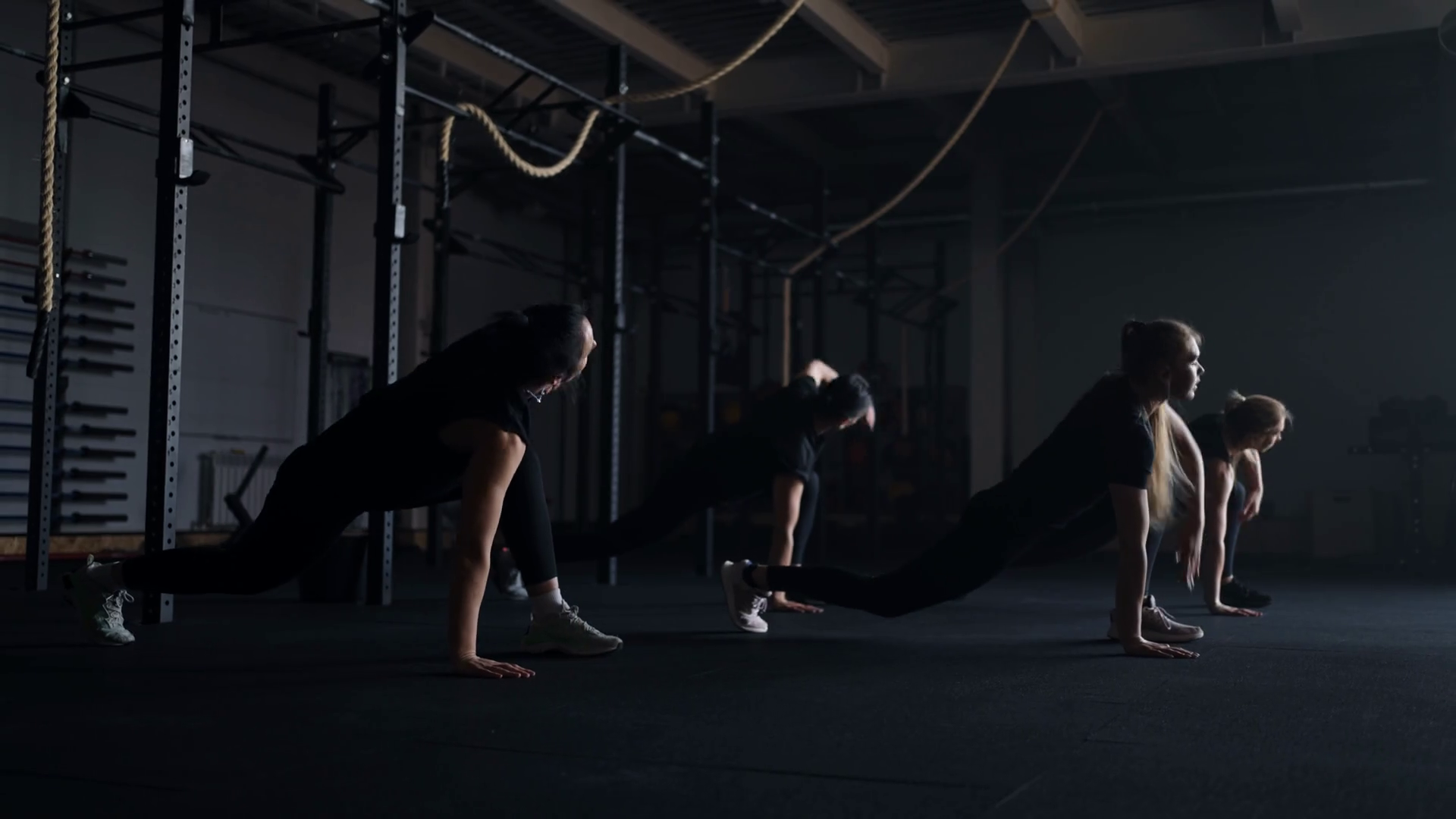 Yoga Exercise Good Body Shape Keeping Fit Stock Footage SBV-347794809 ...