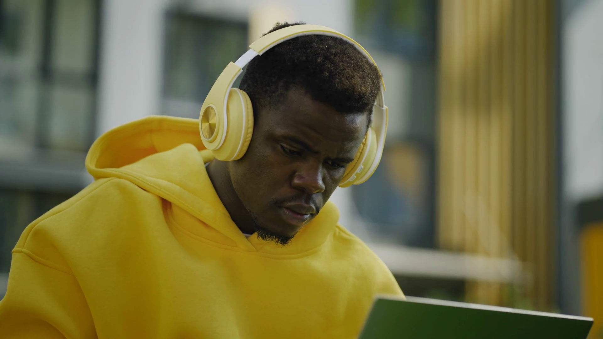 Concentrated Black Male Hacker Using Laptop Stock Footage SBV-348049441 ...