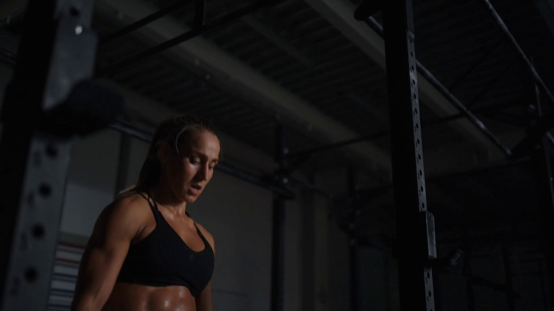 Bodybuilding Sport Exercise In Gym Muscular Stock Footage SBV-348362964 ...