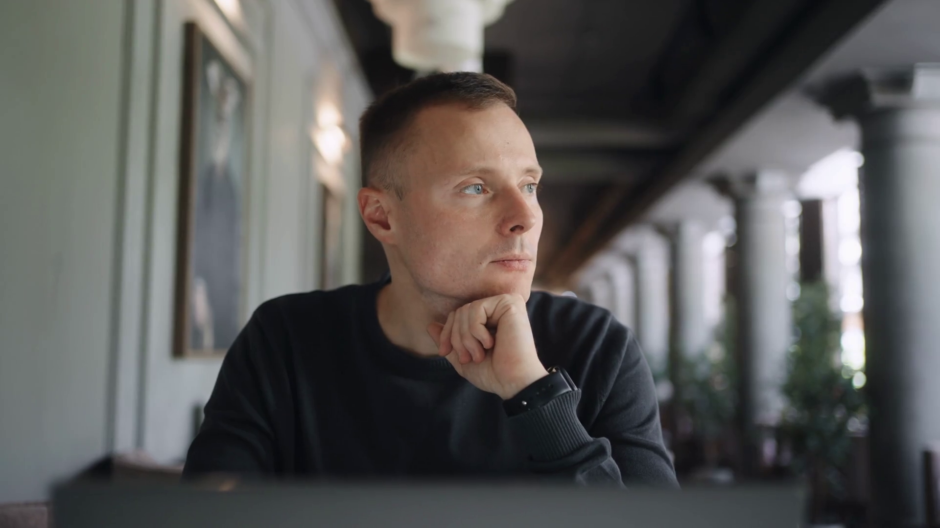 Medium Portrait Of Nervous Crypto Investor Stock Footage SBV-348419638 ...