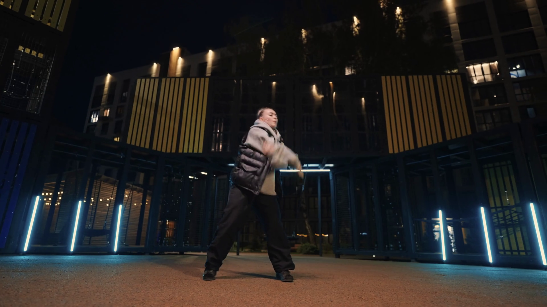 B-girl Dancing Hip-hop Breakdance On City Stock Footage SBV-348403946 ...