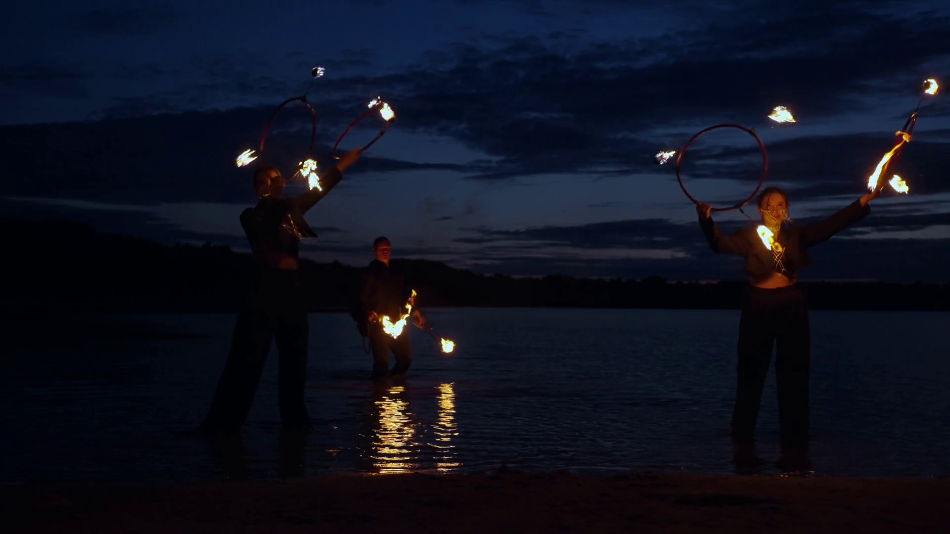 Professional Circus Performers Performing Stock Footage SBV-348519242 ...