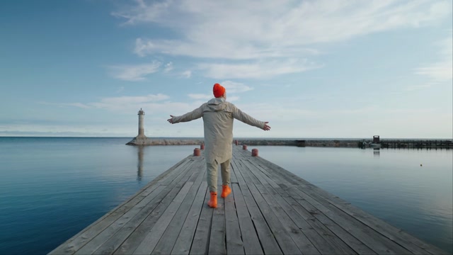 Pier Man Stock Footage: Royalty-Free Video Clips - Storyblocks